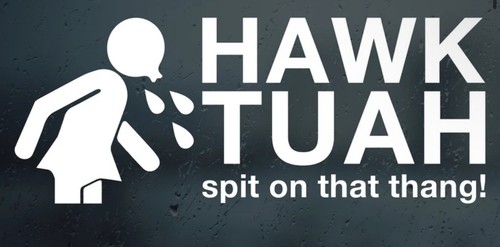 Hawk Tuah spit on that thang! Decal Sticker - Funny - Free Same Day ...