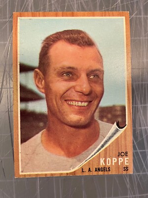 1962 TOPPS #39 JOE KOPPE LOS ANGELES ANGELS BASEBALL CARD NM/MT | eBay