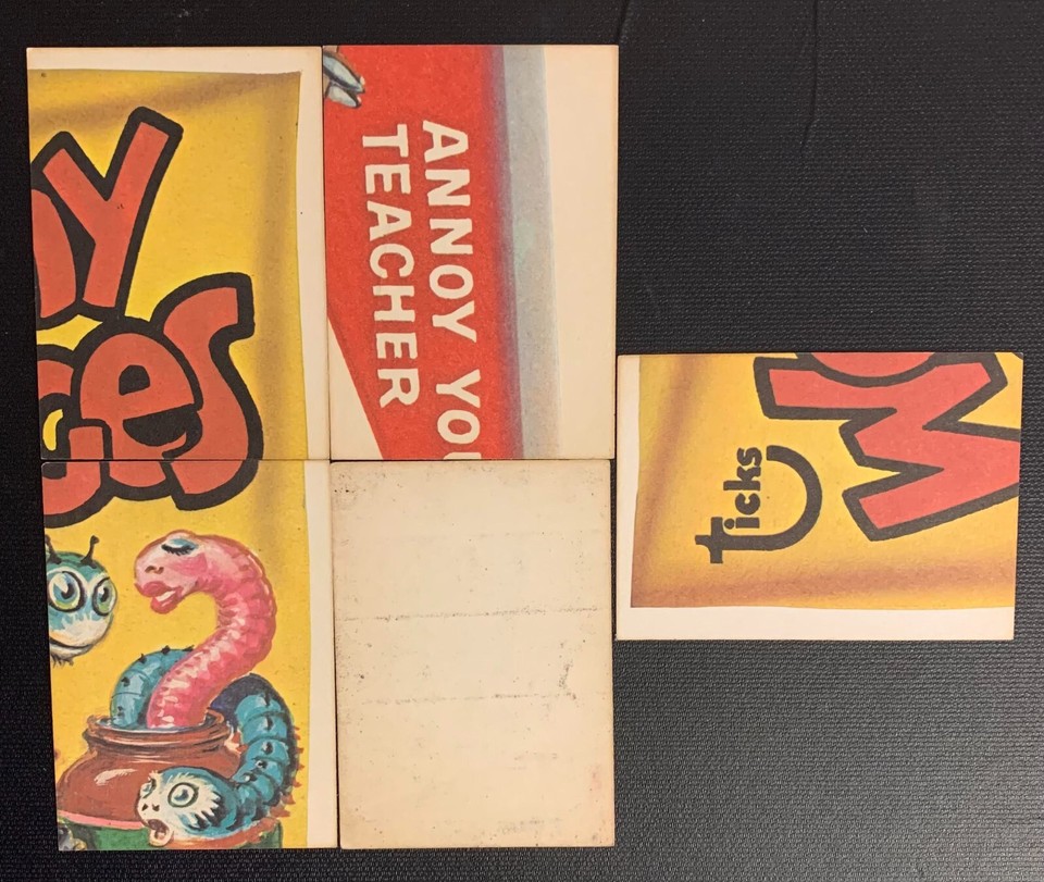 1975 & 1979 Topps Wacky Packages - lot of 5 different - Top Slob ...