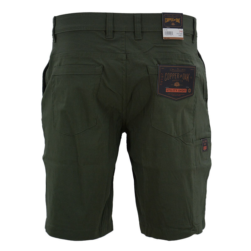 Copper and Oak Mens Shorts Quick Dry Cargo Pants Summer Wear Knee Half ...