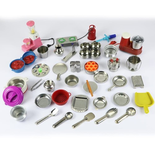 Miniature Steel Kitchen Toy Set for kids | eBay