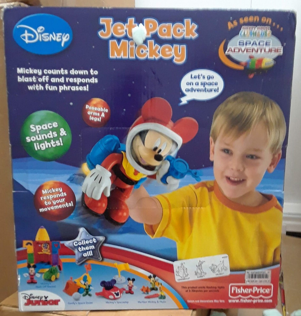 Fisher Price Mickey Space Rocket