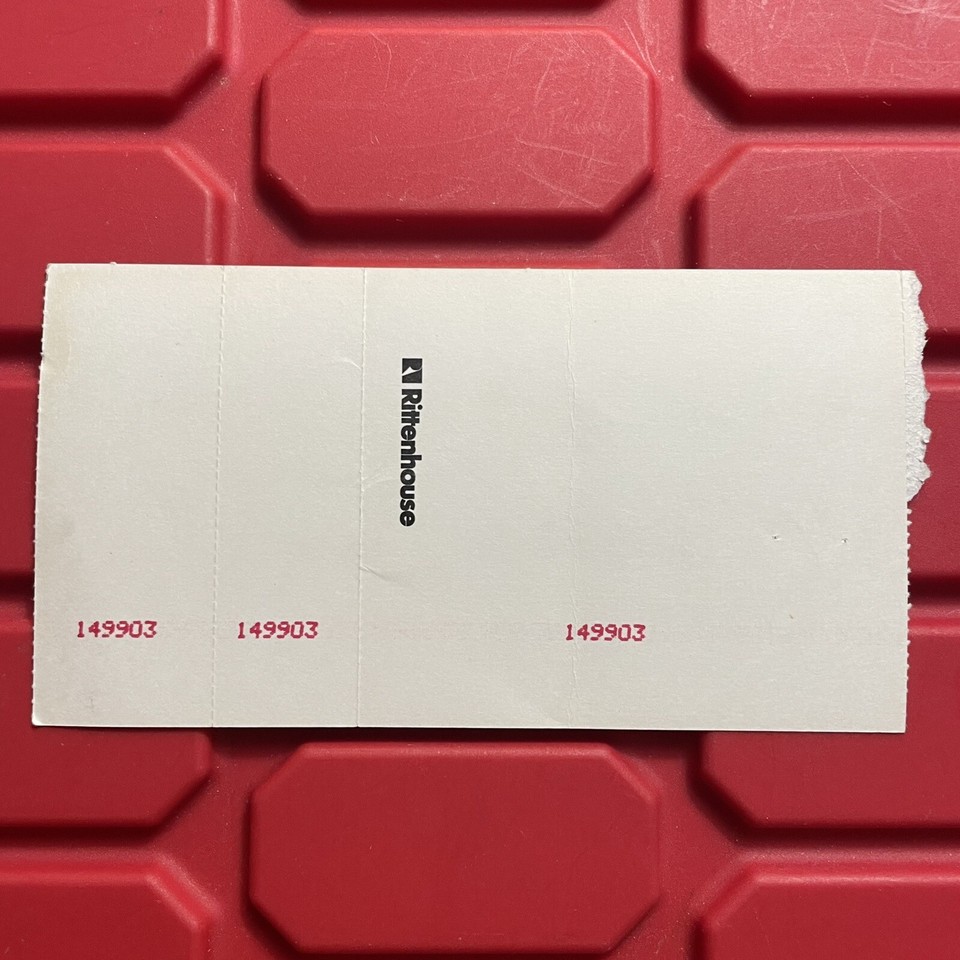 Carrot Top Caesars Circus Maximus Tahoe Stand Up Ticket Stub April 8 ...