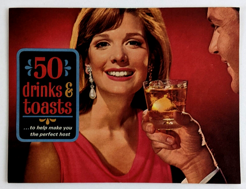 1960s Southern Comfort Whiskey 50 Drink Cocktail Recipies Toasts VTG ...