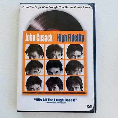 High Fidelity (DVD, 2000) John Cusack Jack Black Pre-Owned Good ...