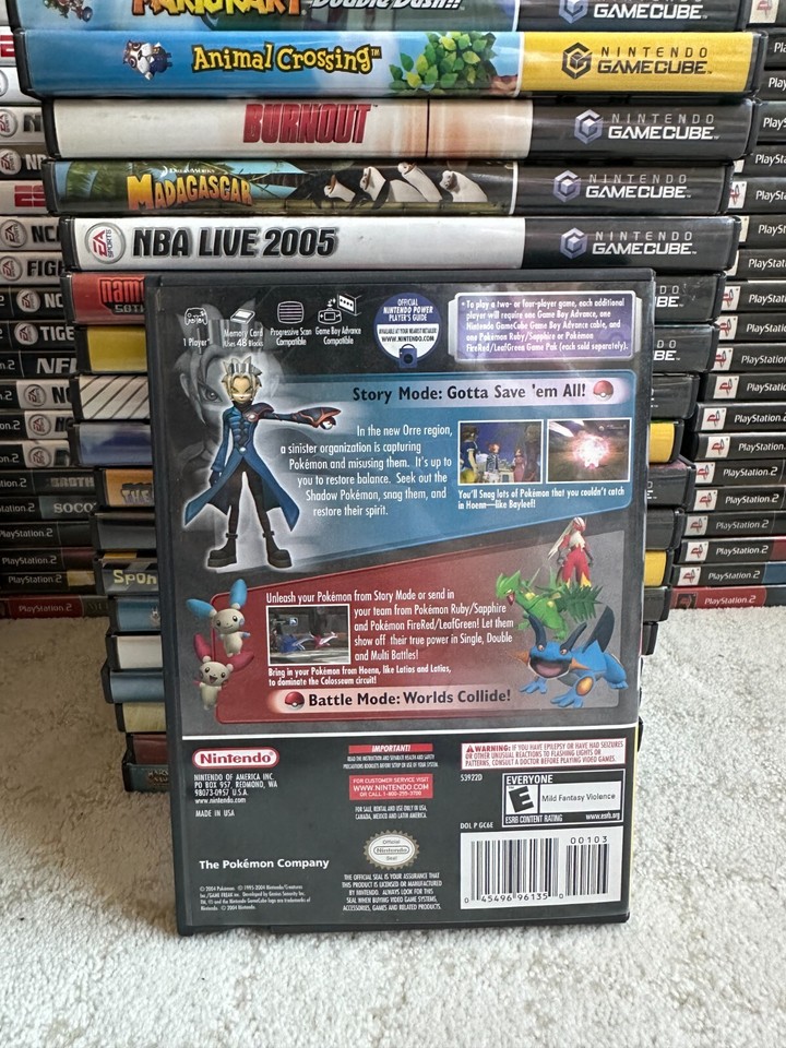 Nintendo GameCube Empty Case - YOU PICK - Zelda Mario Pokemon AND MORE ...