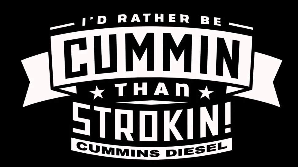 Cummins Sticker