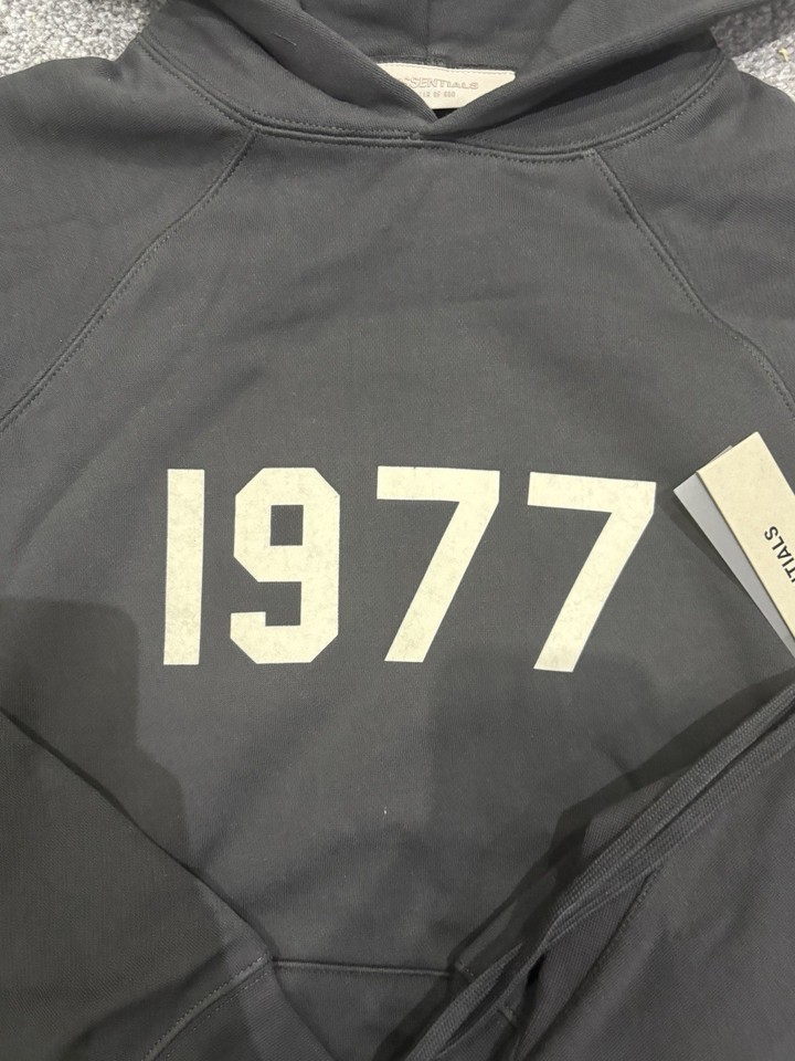 Essentials 1977 Black Oatmeal Tracksuit Size XS | eBay UK