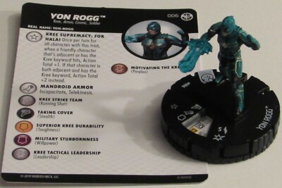 YON ROGG 006 Captain Marvel Movie Marvel HeroClix | eBay