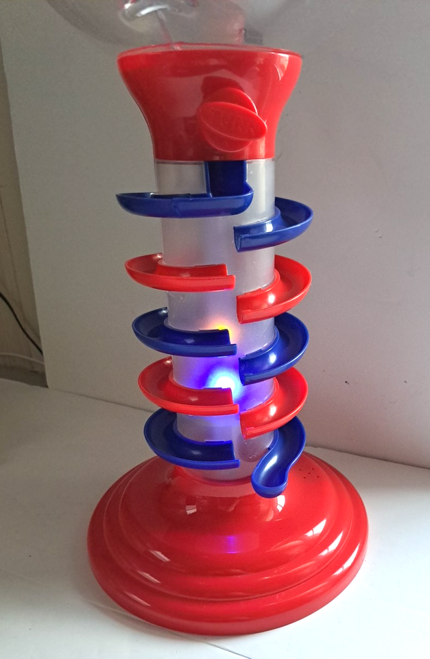 Sweet N Fun 21 Inch Light & Sound Spiral Gumball Bank 2011 Red Candy ...