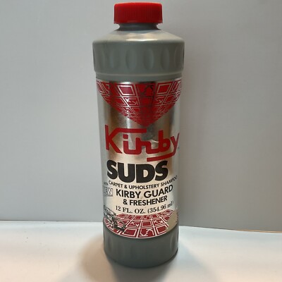 Vtg Kirby Suds Carpet Upholstery Shampoo Soap Guard Freshner Vacuum ...