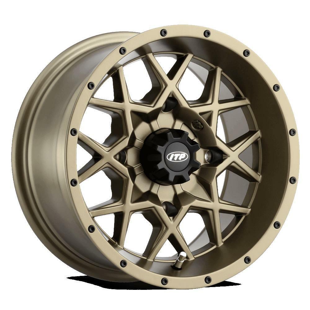 ITP - 20RZ113BX - Hurricane Wheel, 20x6.5 - 4+2.5 Offset - 4/156 ...