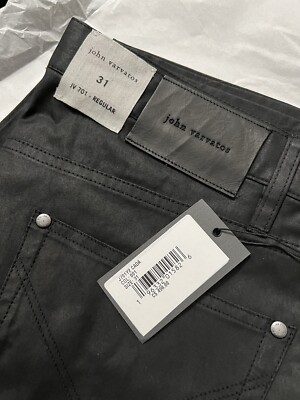 John Varvatos Collection Rocker Pants - Coated Finish - Regular Fit ...