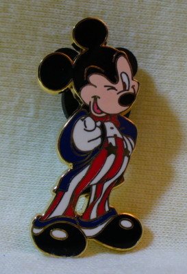 Disney Americana Uncle Sam Mickey Mouse Pin | eBay