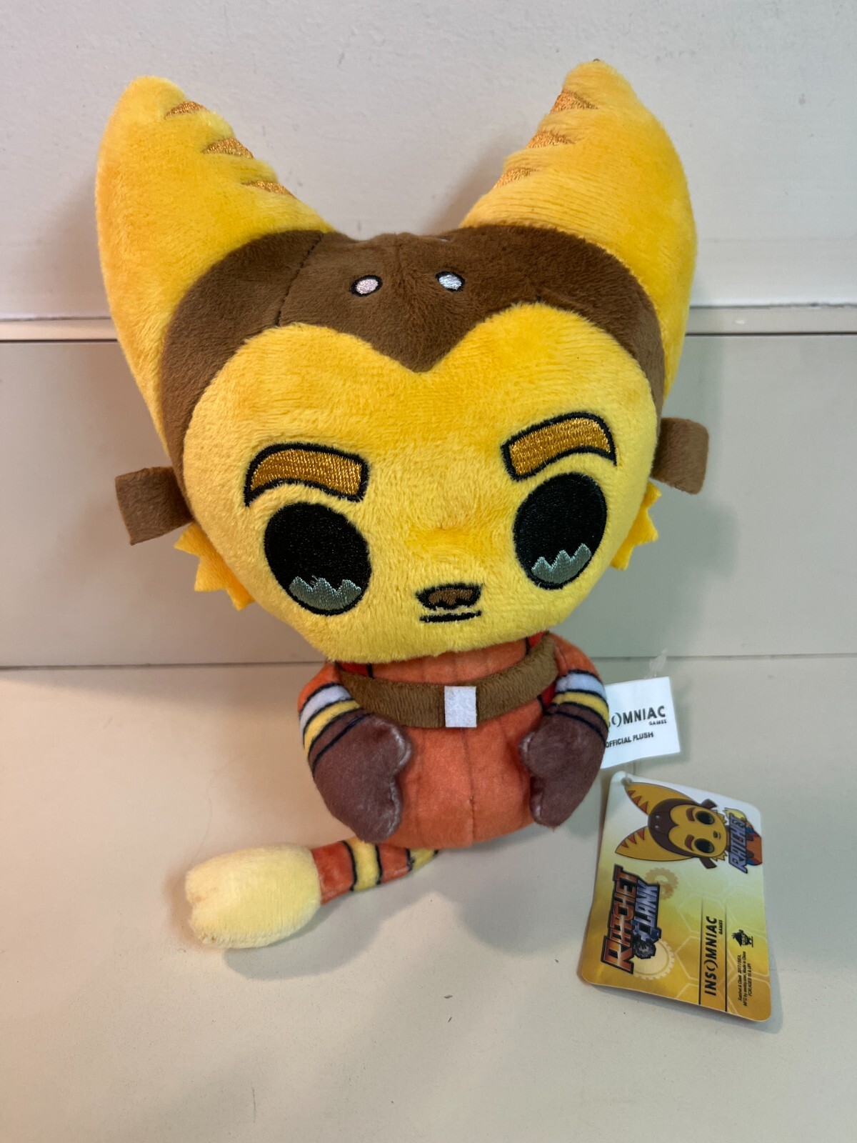 PlayStation Sony Insomniac Ratchet & Clank Official Plush Figure with ...