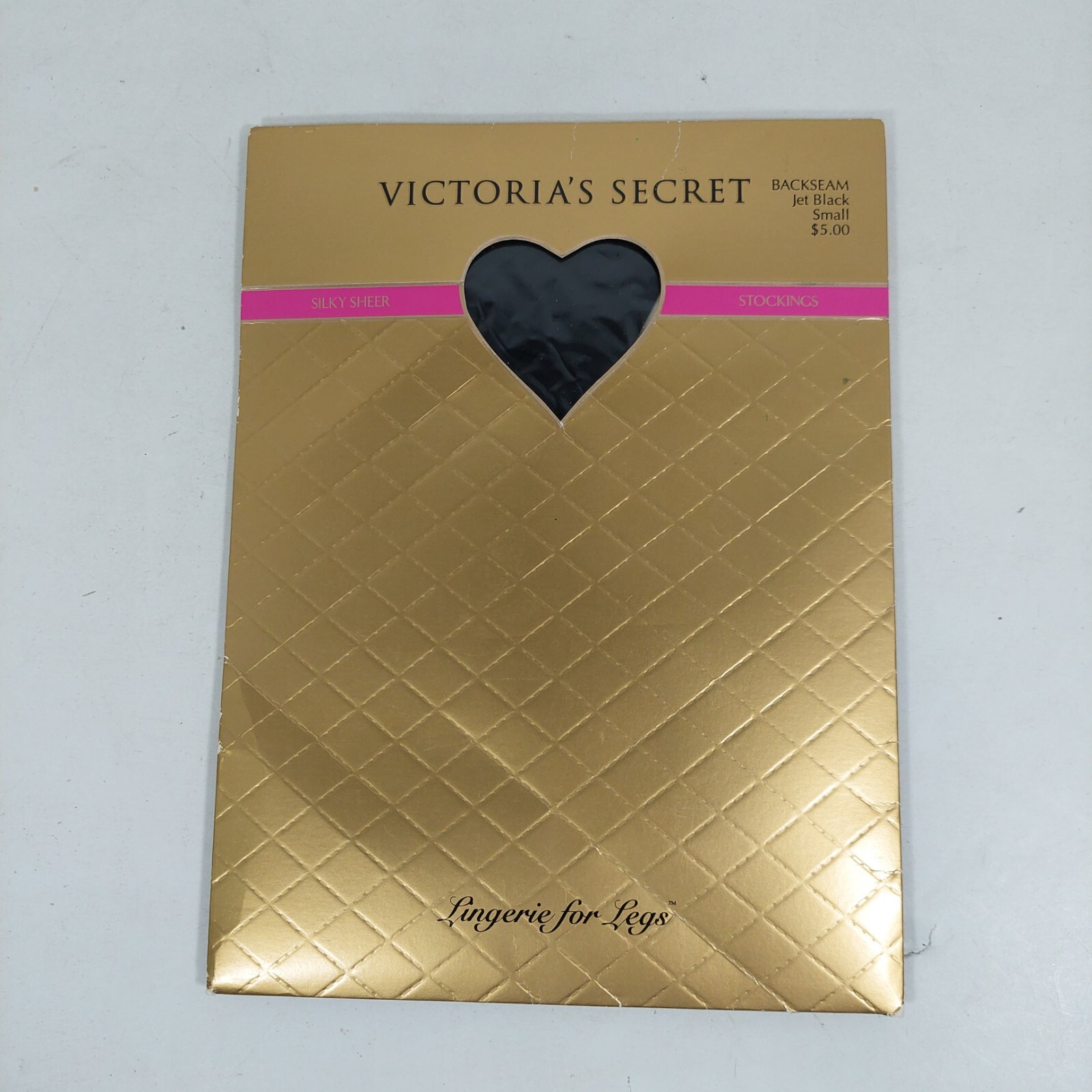 NOS Victoria's Secret Lingerie for Legs Jet Black Sma… - Gem