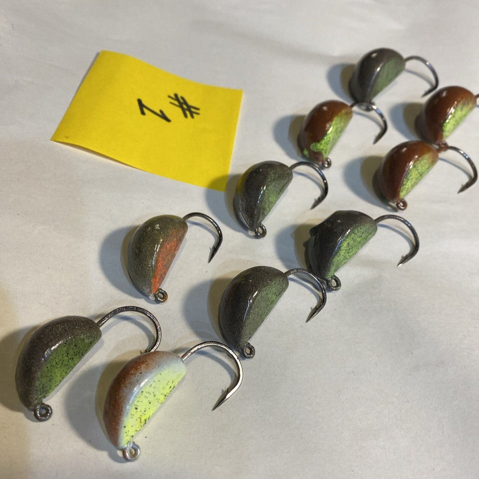 10 Mixed Lot TOG (Blackfish) SHEEPSHEAD JIGS 32824. 2x Hooks | eBay
