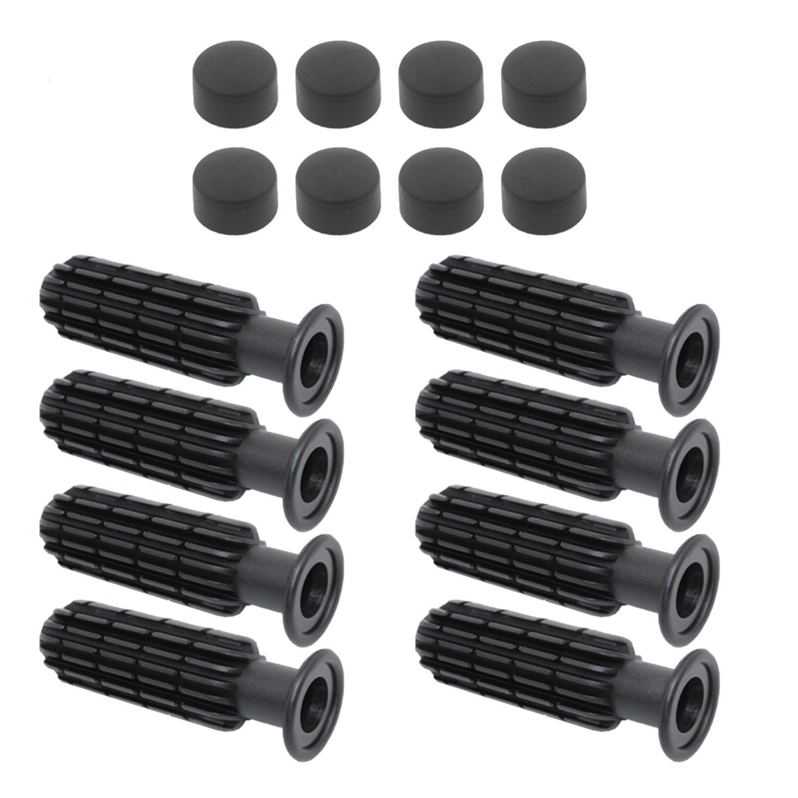 8Pcs Foosball Grips Table Football Rod Portable Replacement Handles ...