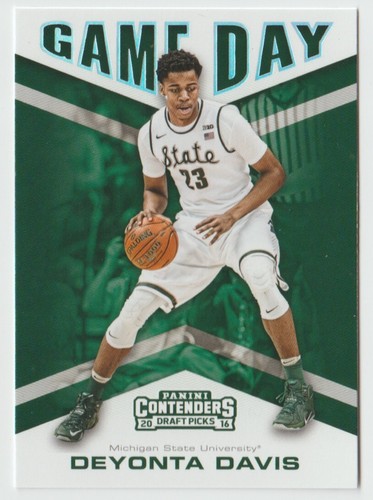 2016-17 Panini Contenders Draft Picks Game Day #11 Deyonta Davis | eBay