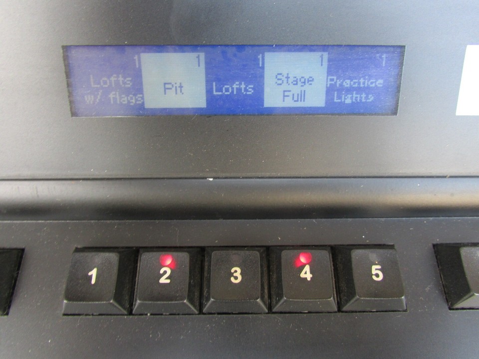 Zero 88 ORB Advanced Theatre Stage Lighting Console Control Board Desk ...
