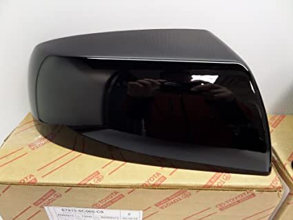 GENUINE TOYOTA TUNDRA SEQUOIA OUTER RIGHT MIRROR COVER BLACK OEM 87915 ...