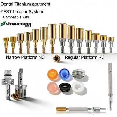 Straumann ITI Dental Locator Attachment Abutment NC/RC BLT 1-7.0mm GH ...