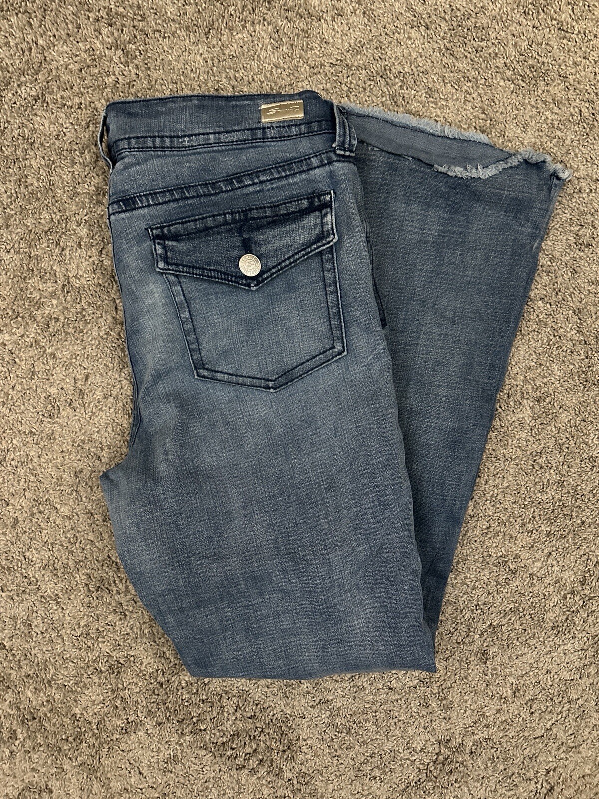Seven7 Women's Denim Starlette Mid Rise Bootcut Jeans Size 12 | eBay