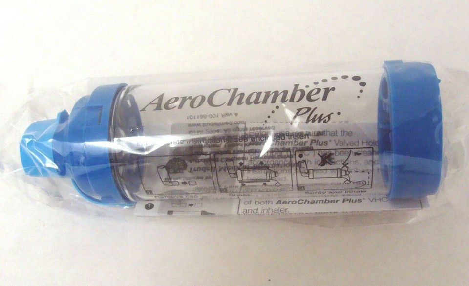 Aerochamber Plus spacer device, Adult, Standard, One Device-FAST & FREE ...