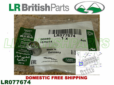 GENUINE LAND ROVER OIL REGULATOR VALVE RANGE ROVER LR4 SPORT EVOQUE ...