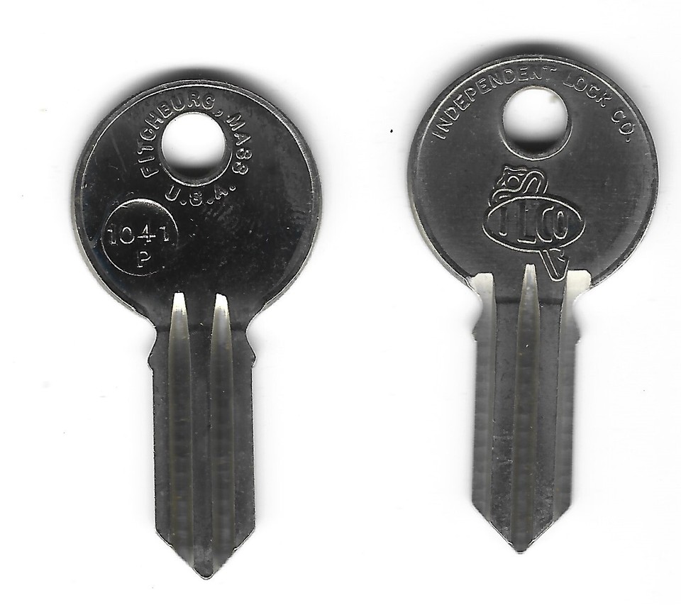 Ilco 1041P Fits Illinois Same as Original Illinois 310 Double sided key ...