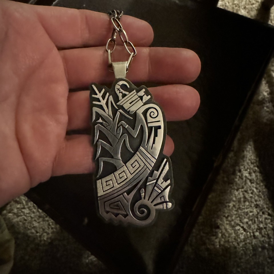 Berra Tawahongva Sterling Hopi Overlaid One Horned Priest,Corn,Rain ...