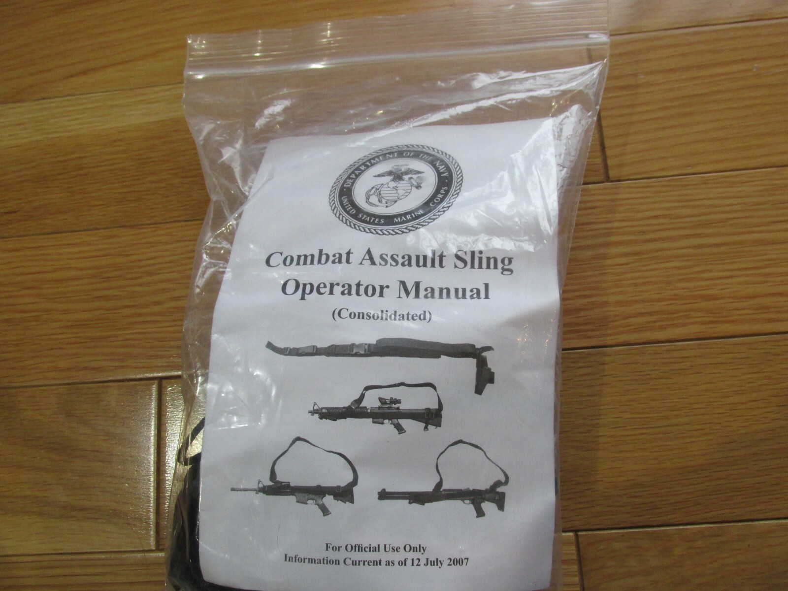 USMC 3 Point Combat Assault Sling AF-4111! NEW IN WRAPPER! Ready To ...