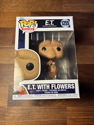 Pop Funko #1255 E.T. ET With Flowers | eBay