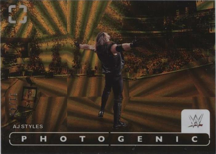 2024 Panini Photogenic WWE - AJ Styles #53 Wedges /49 for sale online ...