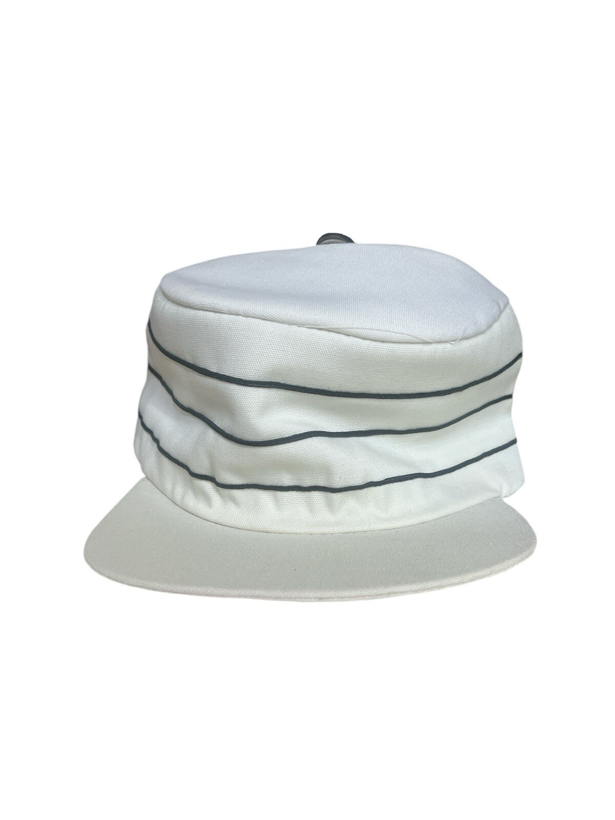 vintage pillbox snapback hat cap adult OSFA deadstock NWOT 80s made in ...