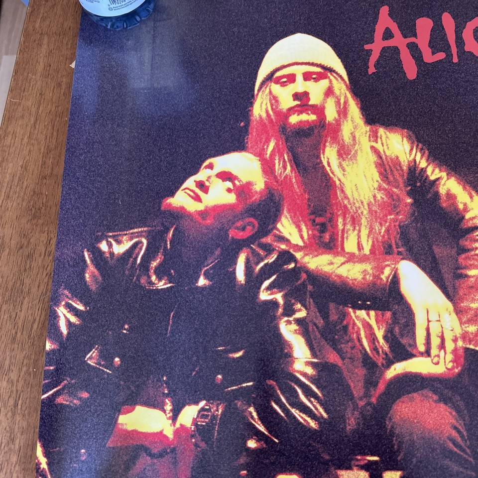 Rare Alice In Chains Poster “Group” 36” X 24” Mad Season Nirvana ...