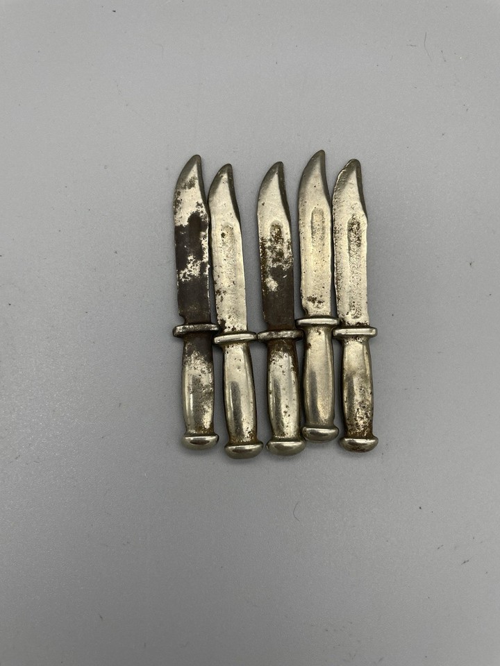 Mini Bowie Knife Lot Of 5 Not Sharp No Edge For Models | eBay