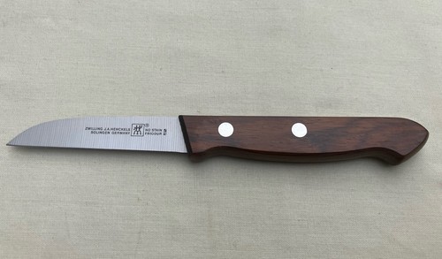 J A Henckels Friodur 3 In Paring Knife Solingen Germany Wood Handle NOS ...