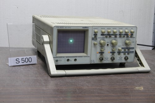 METRIX OX800 OSCILLOSCOPE 2x20MHz # S500 | eBay