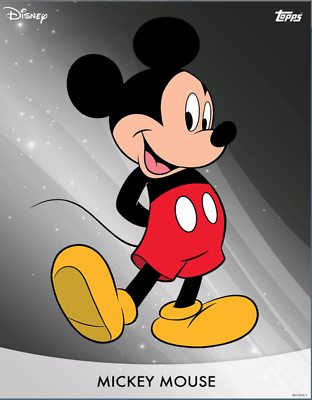 Topps Disney Collect Mickey Mouse white digital card | eBay