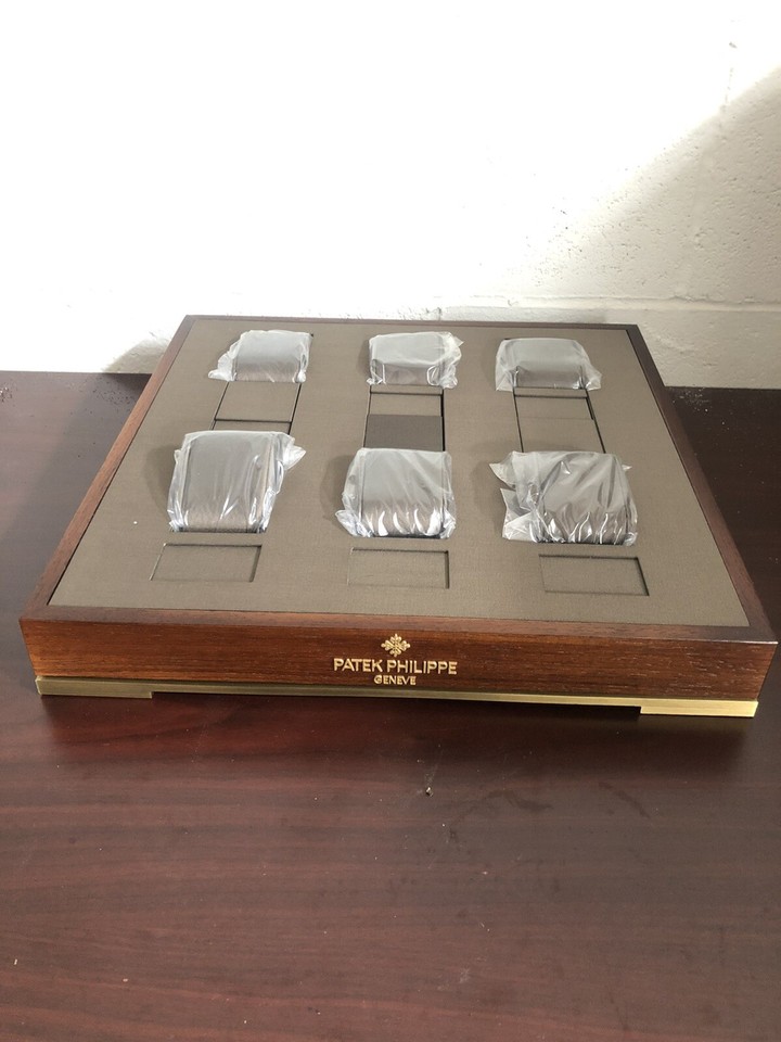 Authentic Patek Philippe Dealer 6 Or 3 Watches Display!!! | eBay