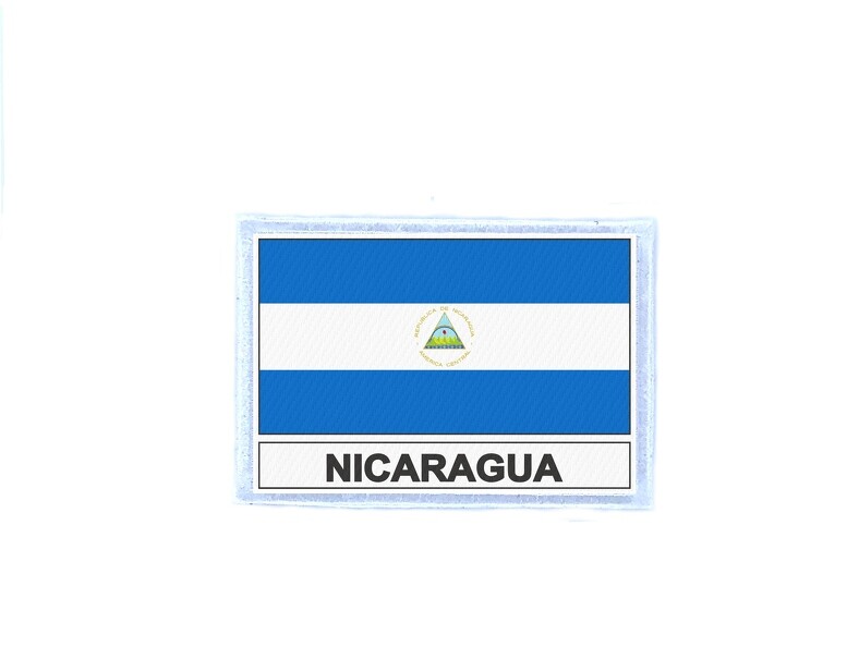 Patch Badge Printed Flag Nic Nicaragua | eBay