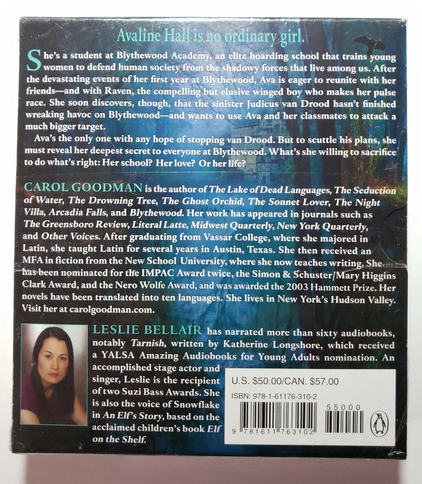 Ravencliffe Carol Goodman AUDIOBOOK A Blythewood Novel 2014 UNABRG MSRP ...