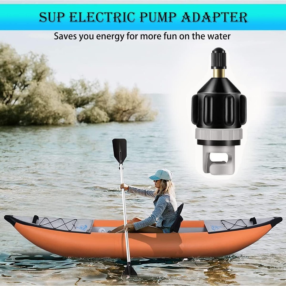 SUP Pump Adapter Inflatable Boat Air Valve Adaptor Paddle Board for ...
