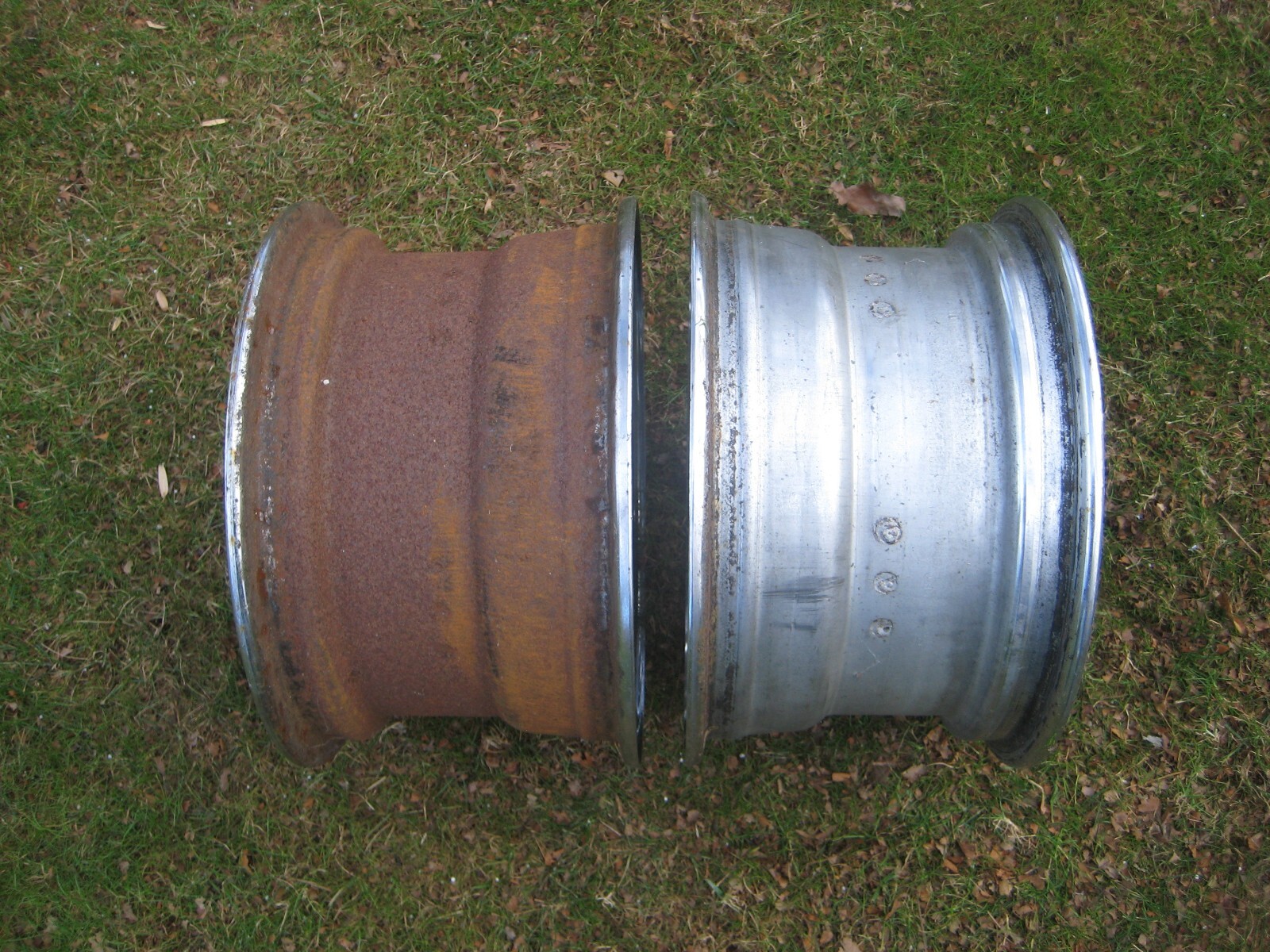 VINTAGE E-T ET 5 SPOKE 14 x 8 UNILUG WHEEL SET OF 2 FORD CHEVY MOPAR | eBay