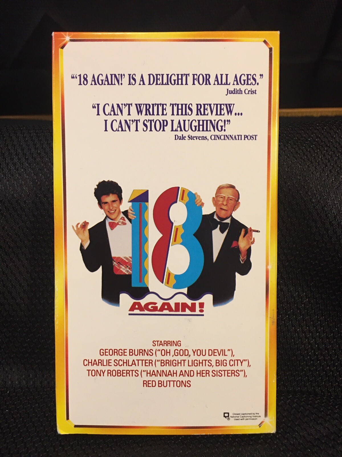 18 Again 1988 Film VHS Tape Tested Works Technicolor 1992 Release | eBay