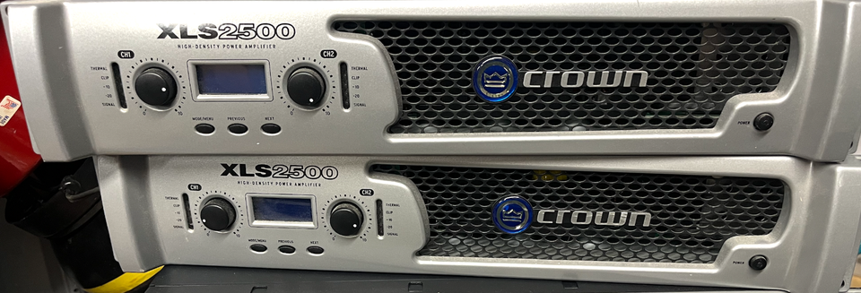 Crown XLS2500 2 Channel 775W Power Amplifier | eBay