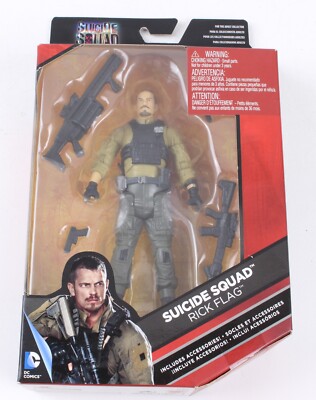 DC Comics Multiverse RICK FLAG Action Figure Suicide Squad movie 6 ...