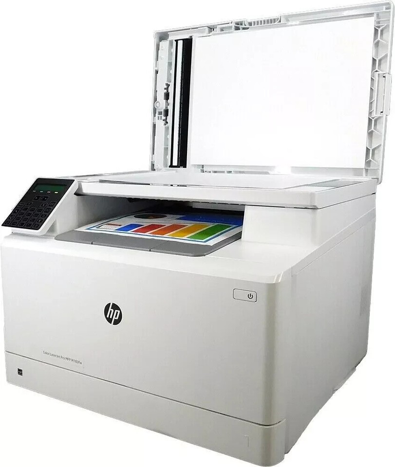 Brand New HP Color LaserJet Pro MFP M183fw All-in-One Color Printer ...