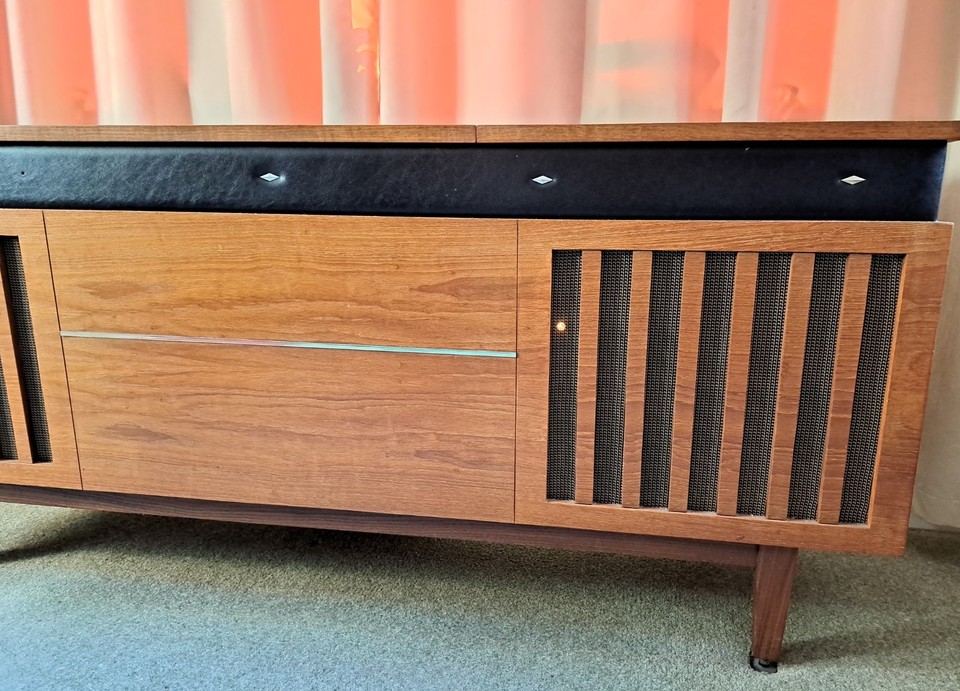 RGD Radiogramophone 211 Stereogram +Garrard turntable Retro/Vintage ...